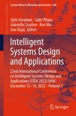 Intelligent Systems Design and Applications: 22nd International ...
