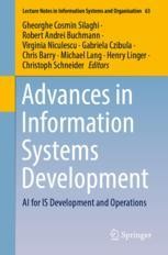 Advances in Information Systems Development: AI for IS Development and ...