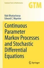 Continuous Parameter Markov Processes and Stochastic Differential Equations | SpringerLink