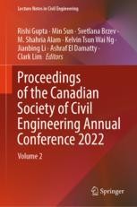 Proceedings of the Canadian Society of Civil Engineering Annual ...