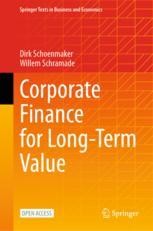 Corporate Finance for Long-Term Value | SpringerLink