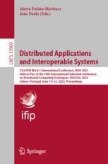Distributed Applications and Interoperable Systems: 23rd IFIP WG 6.1 ...
