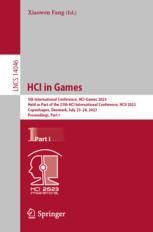 HCI in Games: 5th International Conference, HCI-Games 2023, Held as ...