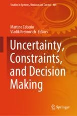 Uncertainty, Constraints, and Decision Making | SpringerLink