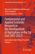 Fundamental and Applied Scientific Research in the Development of Agriculture in the Far East ...