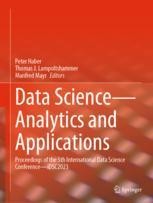 Data Science—Analytics and Applications: Proceedings of the 5th ...