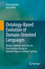 Ontology-Based Evolution of Domain-Oriented Languages: Models, Methods and Tools for User ...