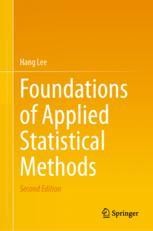 Foundations of Applied Statistical Methods | SpringerLink