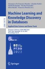 Machine Learning and Knowledge Discovery in Databases: Applied Data ...