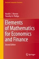 Elements of Mathematics for Economics and Finance | SpringerLink