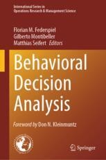 Behavioral Decision Analysis | SpringerLink
