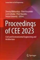 Proceedings of CEE 2023: Civil and Environmental Engineering and ...