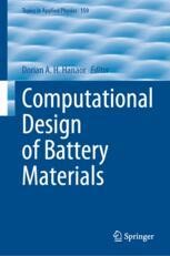 Computational Design of Battery Materials | SpringerLink