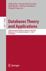 Databases Theory and Applications: 34th Australasian Database ...