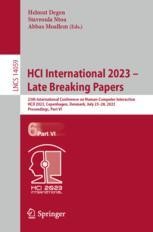 HCI International 2023 – Late Breaking Papers: 25th International ...