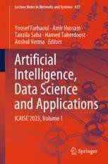 Artificial Intelligence, Data Science and Applications: ICAISE’2023 ...