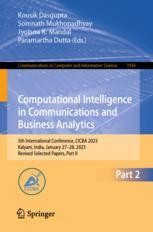 Computational Intelligence in Communications and Business Analytics ...