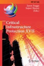 Critical Infrastructure Protection XVII: 17th IFIP WG 11.10 ...