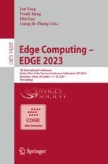 Edge Computing – EDGE 2023: 7th International Conference, Held as Part ...