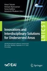Innovations and Interdisciplinary Solutions for Underserved Areas: 6th ...