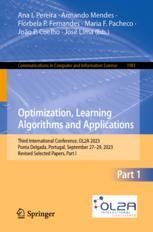 Optimization, Learning Algorithms and Applications: Third International ...