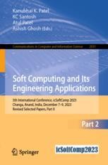 Soft Computing and Its Engineering Applications: 5th International ...