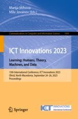ICT Innovations 2023. Learning: Humans, Theory, Machines, and Data ...