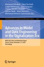 Advances in Model and Data Engineering in the Digitalization Era: MEDI ...