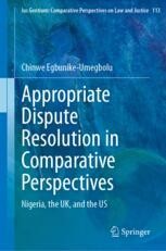 Appropriate Dispute Resolution in Comparative Perspectives: Nigeria ...