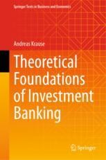 Theoretical Foundations of Investment Banking | SpringerLink