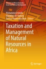 Taxation and Management of Natural Resources in Africa | SpringerLink