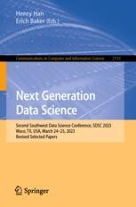 Next Generation Data Science: Second Southwest Data Science Conference, SDSC 2023, Waco, TX, USA ...