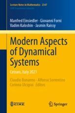 Modern Aspects of Dynamical Systems: Cetraro, Italy 2021 | SpringerLink