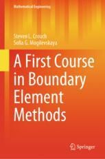 A First Course in Boundary Element Methods | SpringerLink