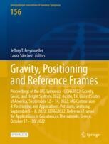 Gravity, Positioning and Reference Frames: Proceedings of the IAG Symposia - GGHS2022: Gravity ...