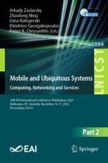 Mobile and Ubiquitous Systems: Computing, Networking and Services: 20th EAI International ...