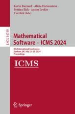 Mathematical Software – ICMS 2024: 8th International Conference, Durham ...
