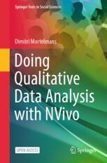 Doing Qualitative Data Analysis with NVivo | Springer Nature Link (formerly SpringerLink)