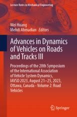 Advances in Dynamics of Vehicles on Roads and Tracks III: Proceedings ...