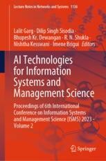 AI Technologies for Information Systems and Management Science ...