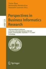 Perspectives in Business Informatics Research: 23rd International Conference on Business ...