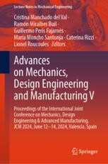 Advances on Mechanics, Design Engineering and Manufacturing V ...