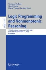 Logic Programming and Nonmonotonic Reasoning: 17th International Conference, LPNMR 2024, Dallas ...