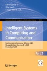 Intelligent Systems in Computing and Communication: First International ...