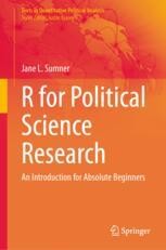 R for Political Science Research: An Introduction for Absolute ...