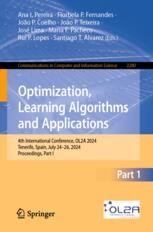 Optimization, Learning Algorithms and Applications: 4th International Conference, OL2A 2024 ...
