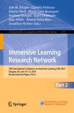 Immersive Learning Research Network: 10th International Conference on ...