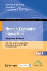Human-Computer Interaction. Design and Research: 15th Indian Conference, IndiaHCI 2024, Mumbai ...
