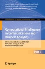 Computational Intelligence in Communications and Business Analytics ...