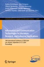 Information and Communication Technologies in Education, Research, and ...
